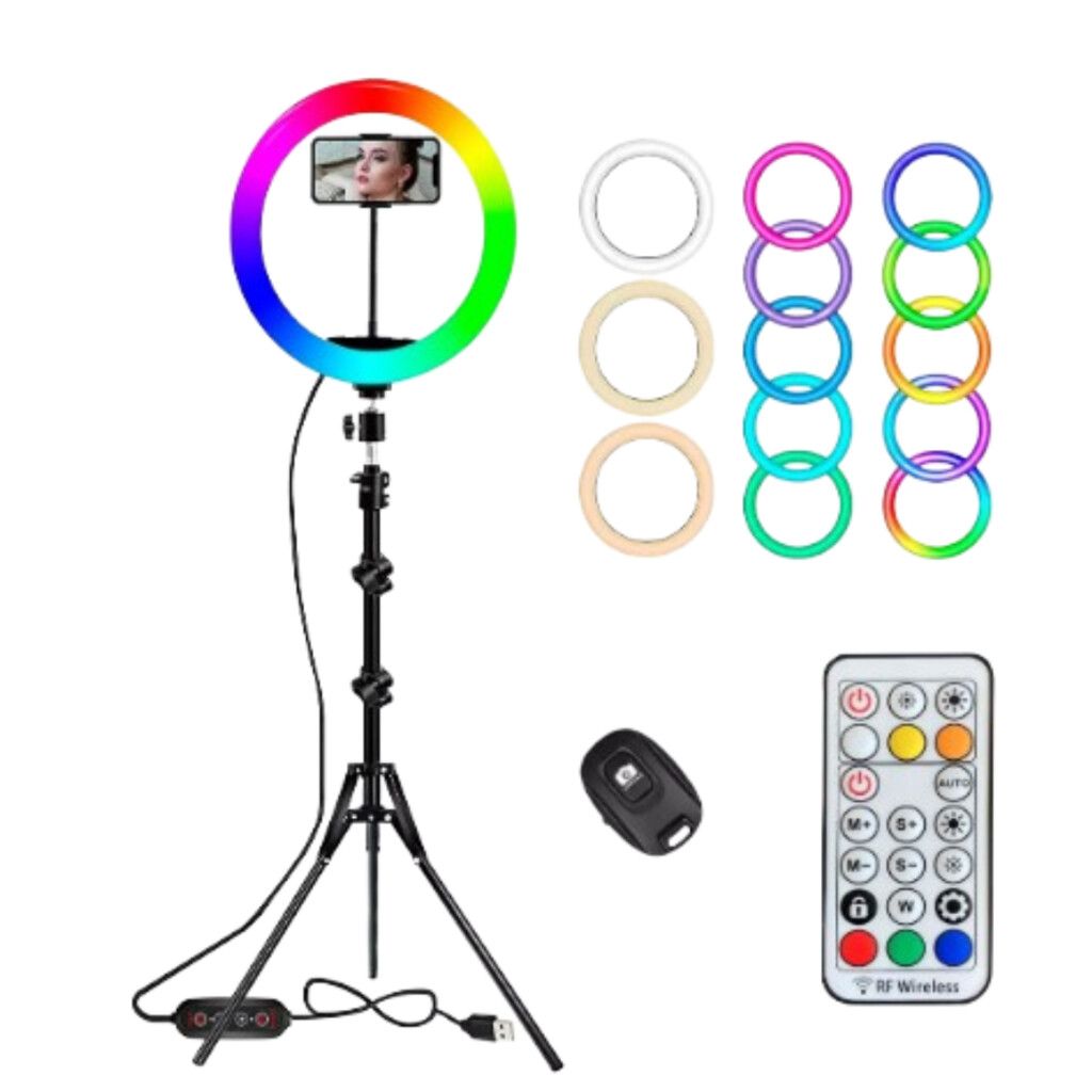 ARO DE LUZ LED AITECH RGB MJ30 – Paio